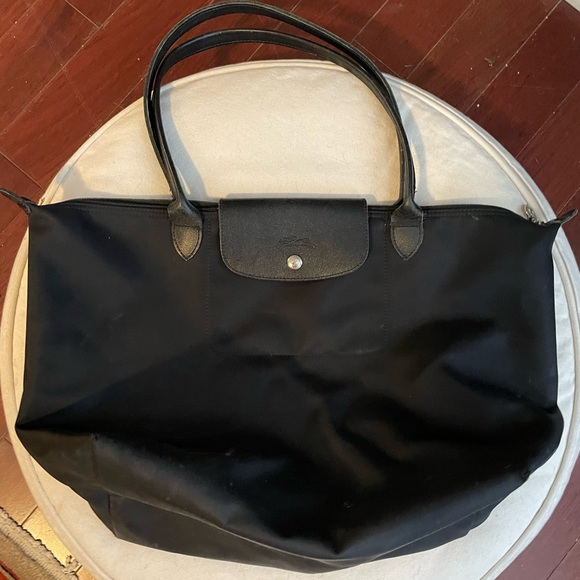 Longchamp | Bags | Longchamp All Black Bag | Poshmark